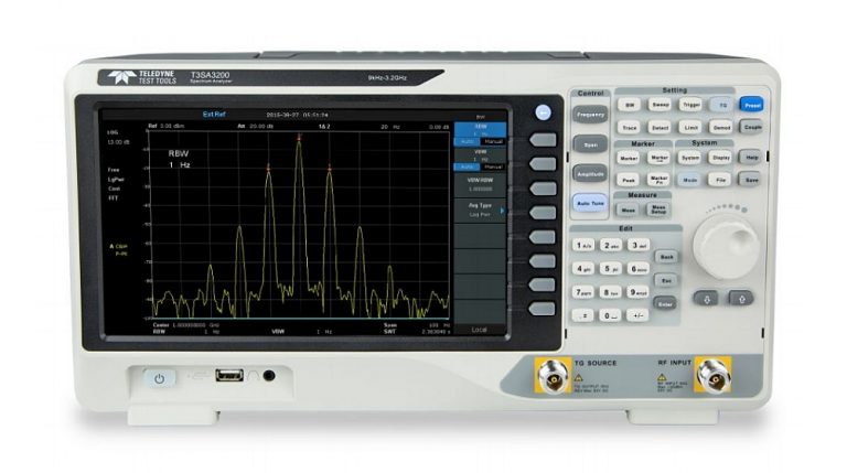 Teledyne Test Tools offers the T3SA3000 series of spectrum analyzers ...